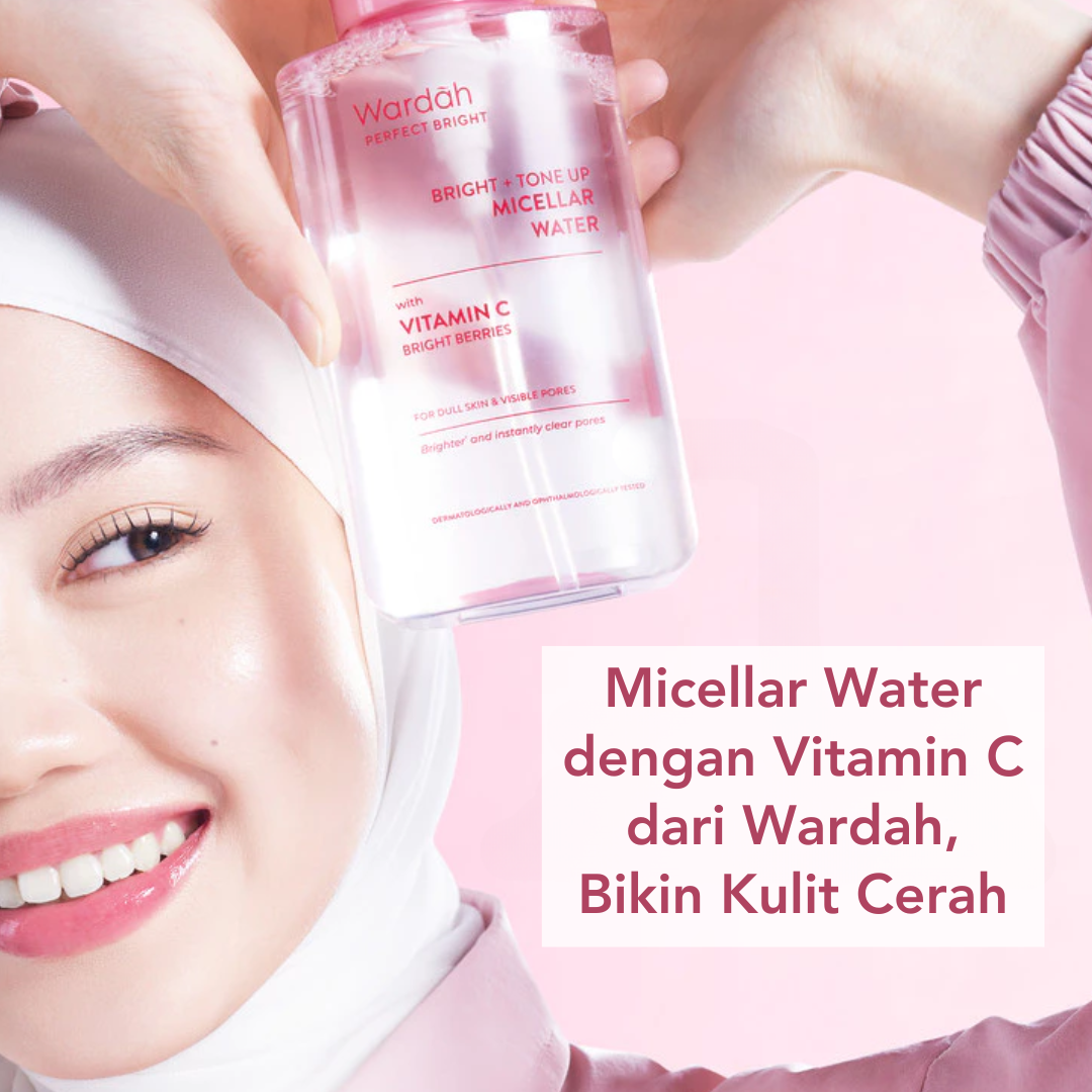 Micellar Water dengan Vitamin C dari Wardah, Bikin Kulit Cerah | Wardah ...