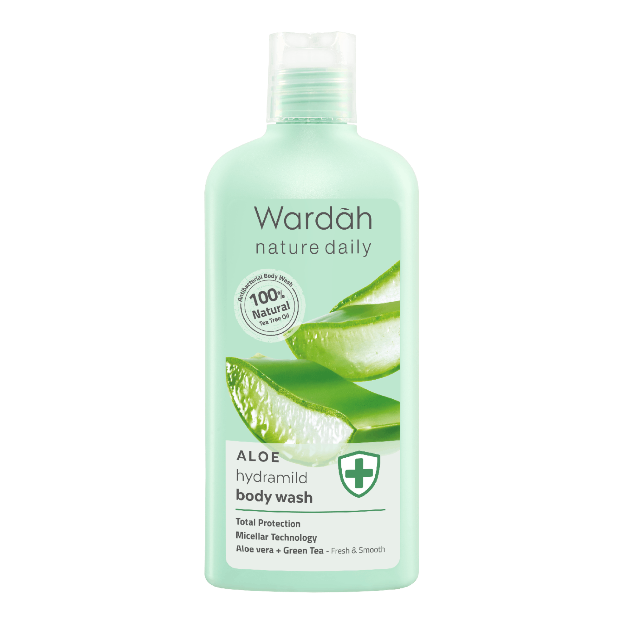 Wardah Nature Daily Aloe Hydramild Body Wash | Wardah Indonesia