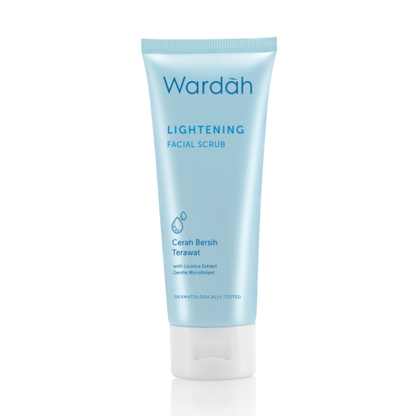 Wardah Lightening Facial Scrub | Wardah Indonesia