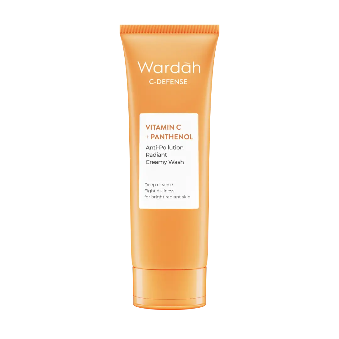 Wardah C-Defense Vitamin C + Panthenol Anti-Pollution Radiant Creamy ...