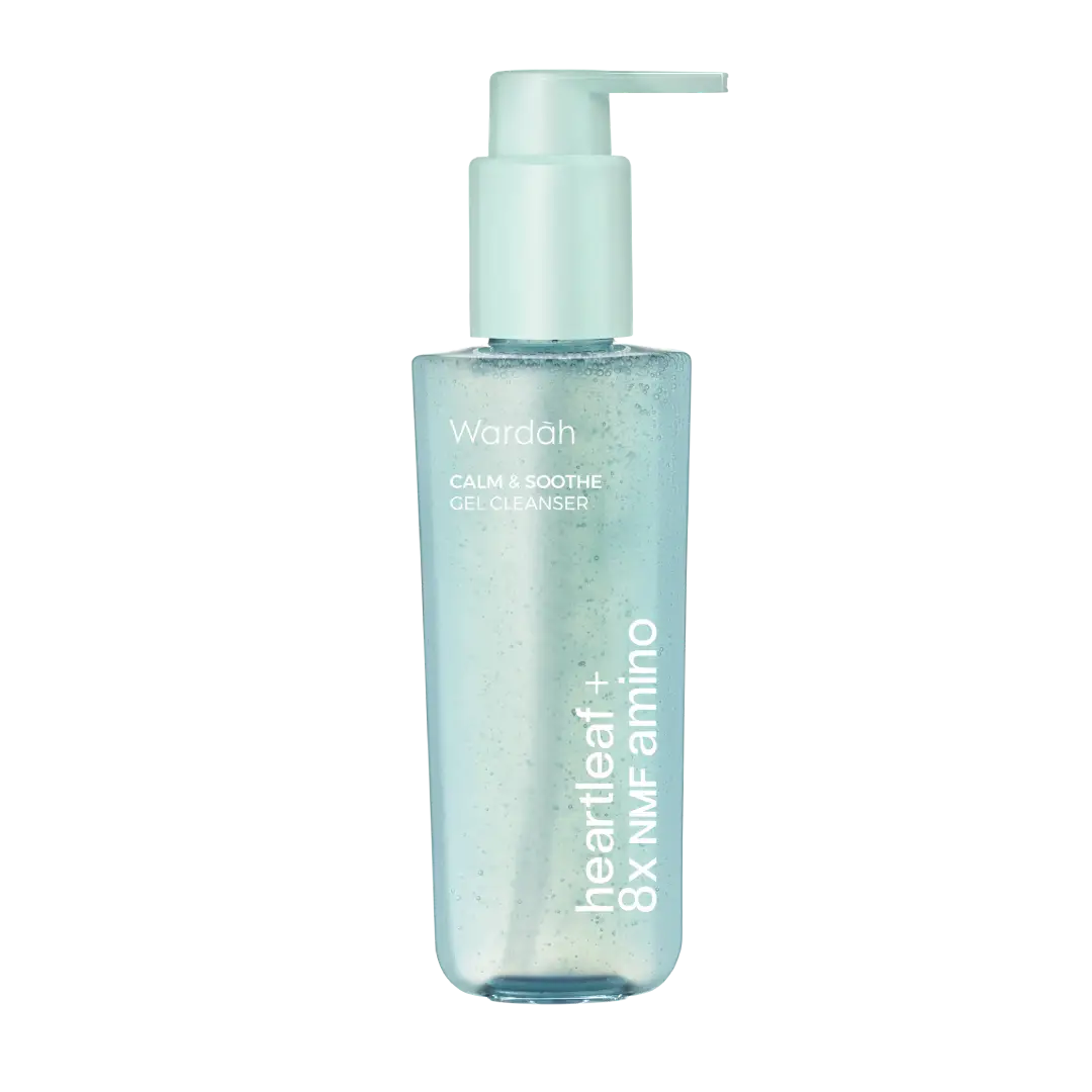 Heartleaf + 8X NMF Amino Calm & Soothe Gel Cleanser | Wardah Indonesia